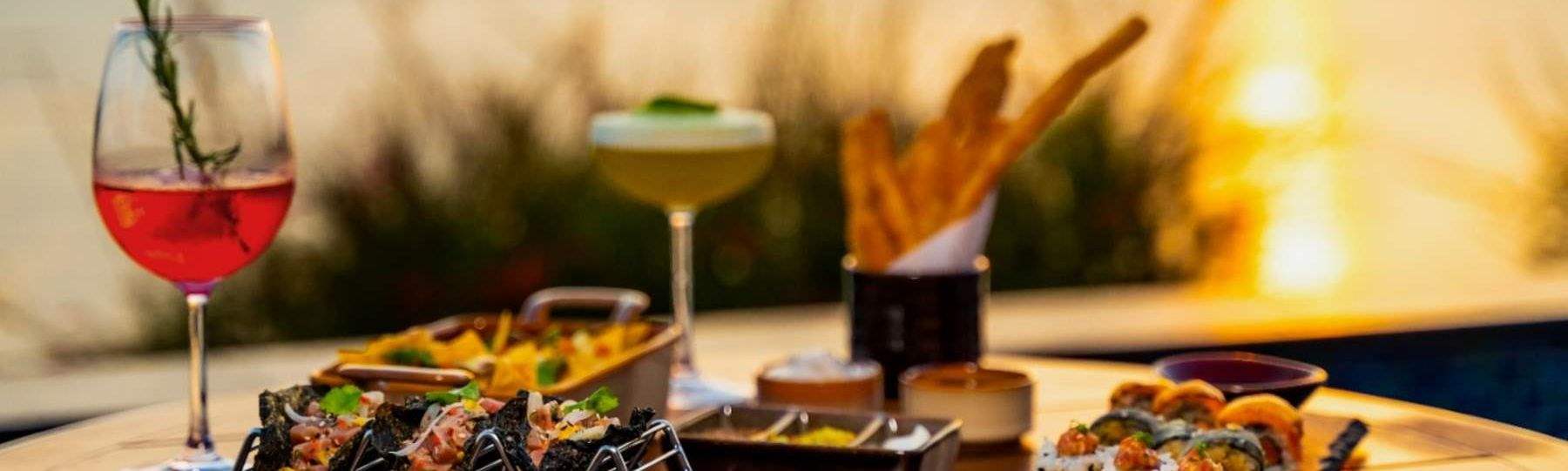 Altitude Rooftop serves Asian tapas and signature cocktails
